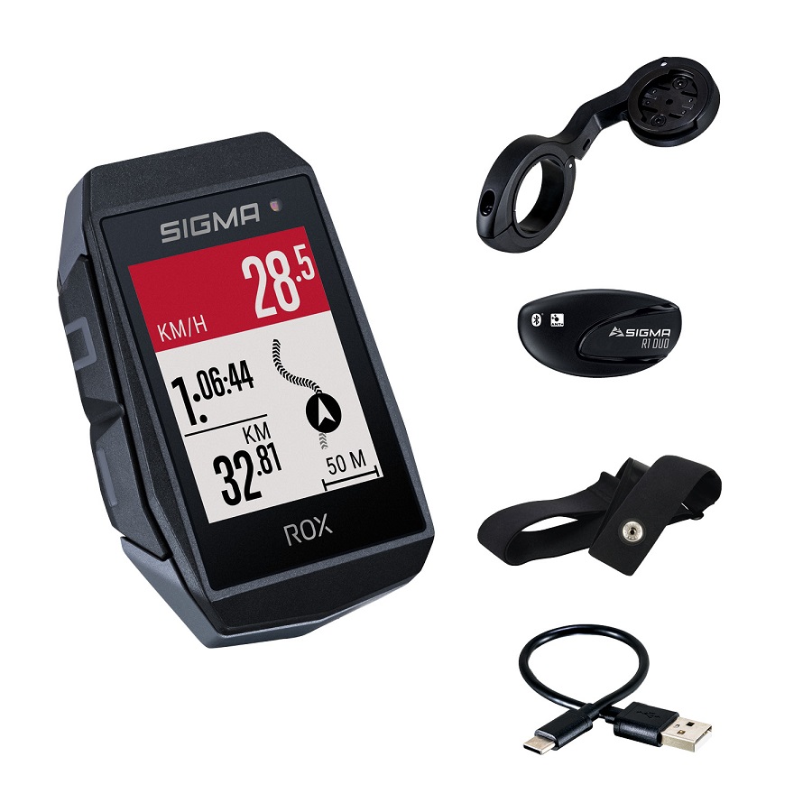 ΚΟΝΤΕΡ ΠΑΛΜΟΓΡΑΦΟΣ GPS SIGMA ROX 11.1 EVO HR SET | Gatsoulis Bikes